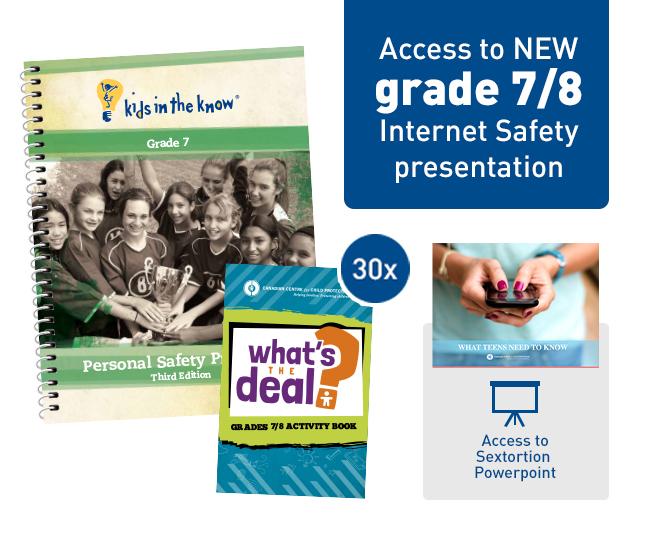 Order Materials: Grade 7 Kit (3rd Edition) – protectchildren.ca